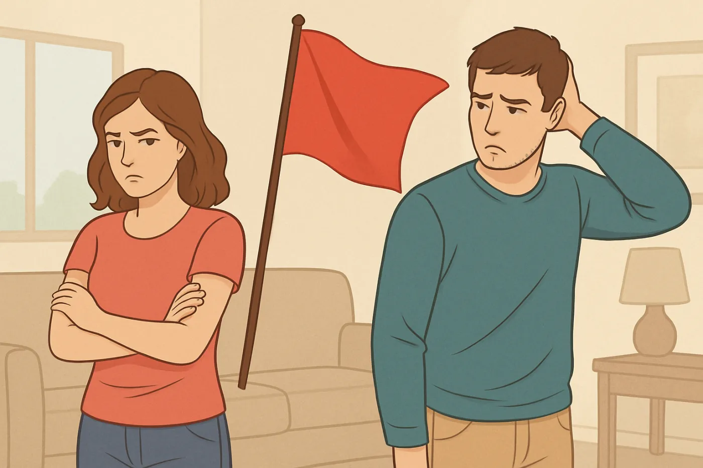 10 Red Flags That Only Become Obvious After You Move In Together